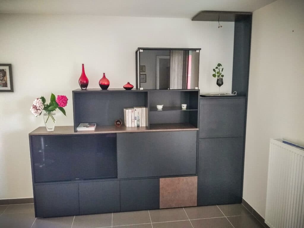 Meuble de rangement sur-mesure | HDMA | Menuiserie Agencement Intérieur ...